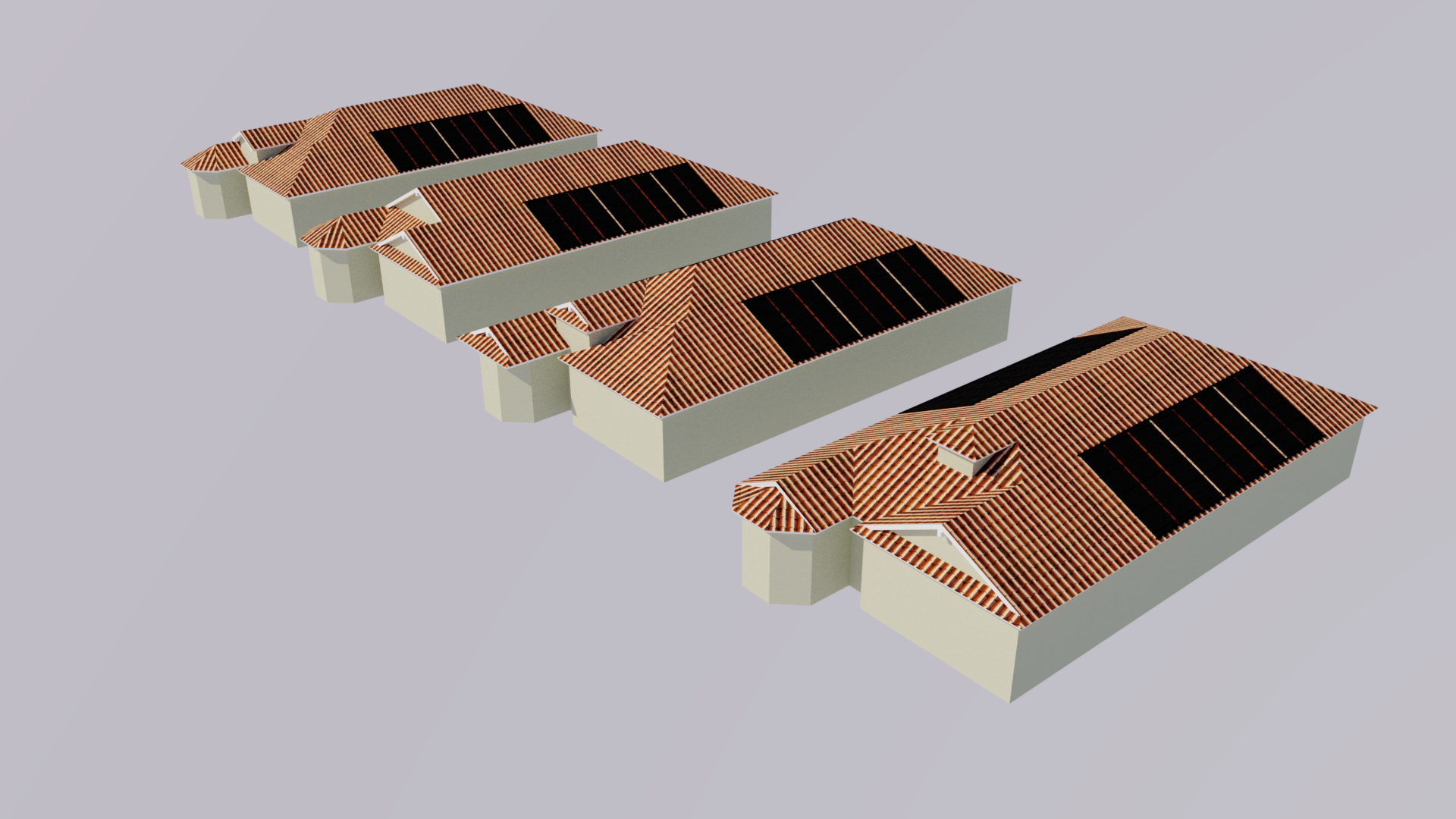 Showing Solar Panels on Architectural Drawings