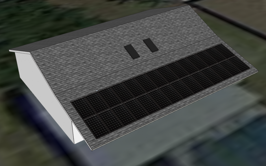 Interactive 3D Models of Solar Panel Designs