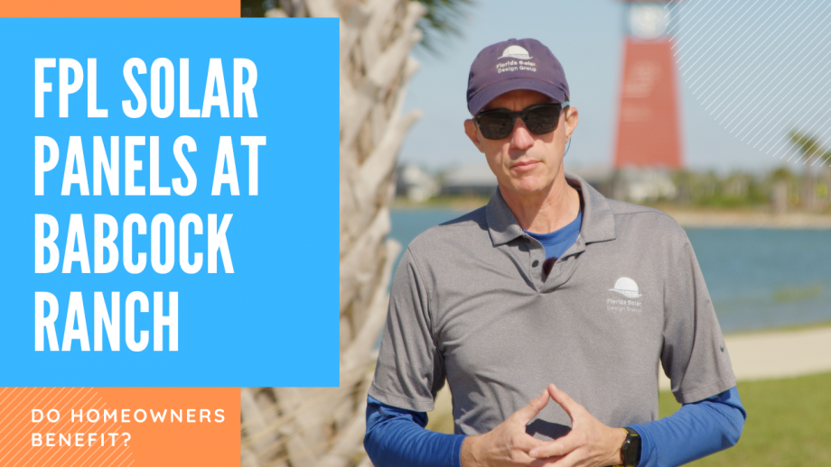 Solar Electricity For Your Home at Babcock Ranch - Florida Solar Design ...